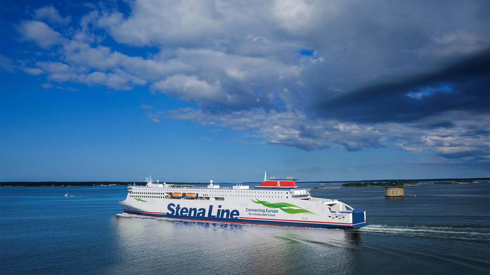 Full speed ahead! New E-Flexer ferry Stena Estelle takes up operation ...