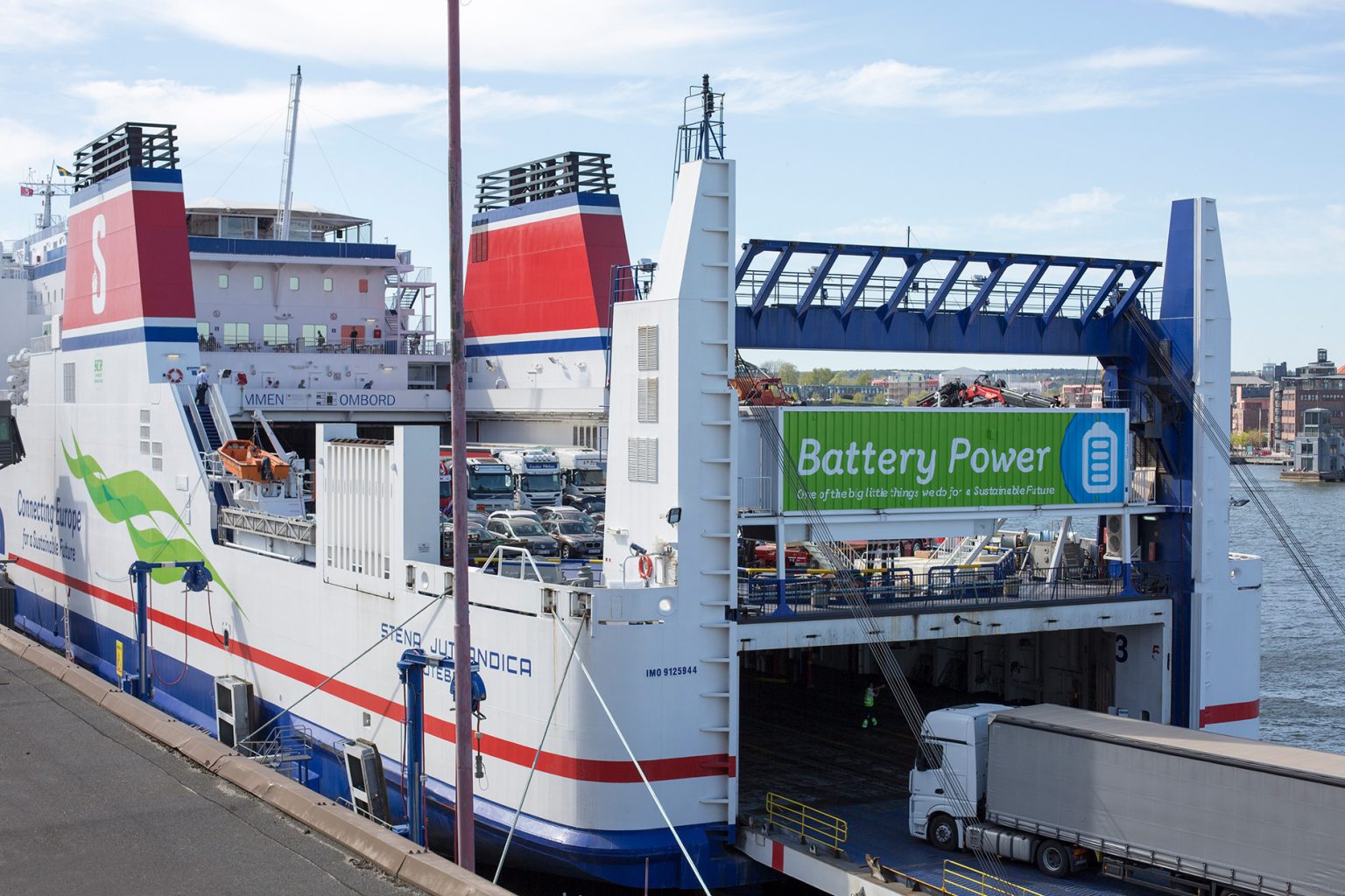 From shopping boats to floating bridges – Stena Line celebrates its ...