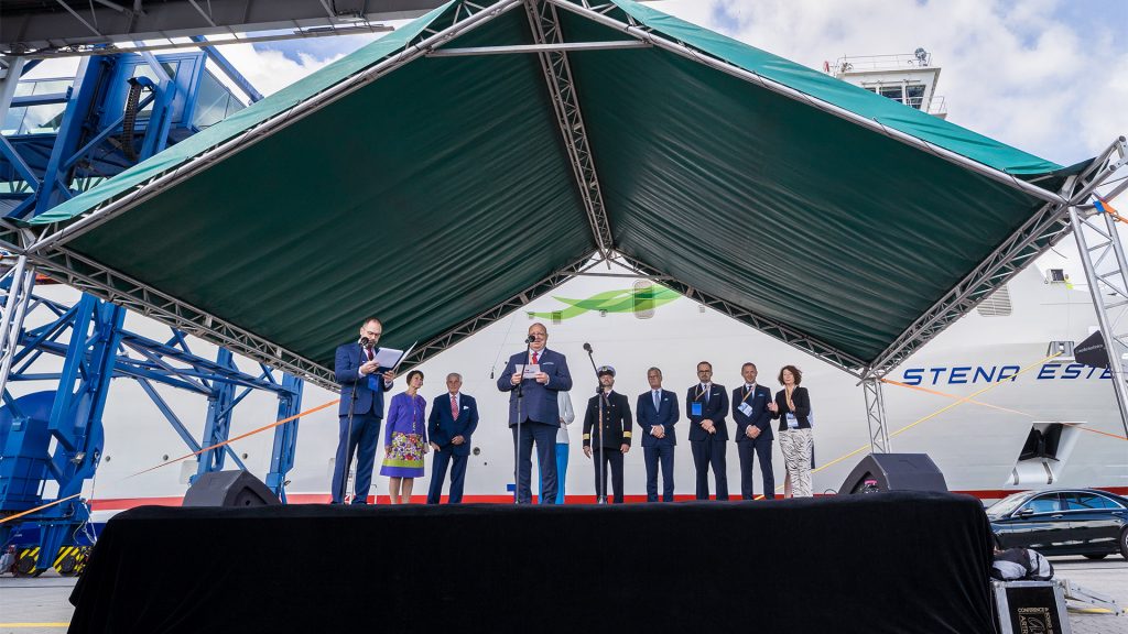 Stena Estelle – the newest and largest ship in Stena Line’s fleet in ...